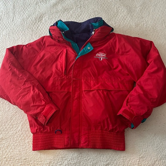 Coca Cola | Jackets & Coats | Rare Vintage Gear For Sports Cocacola ...